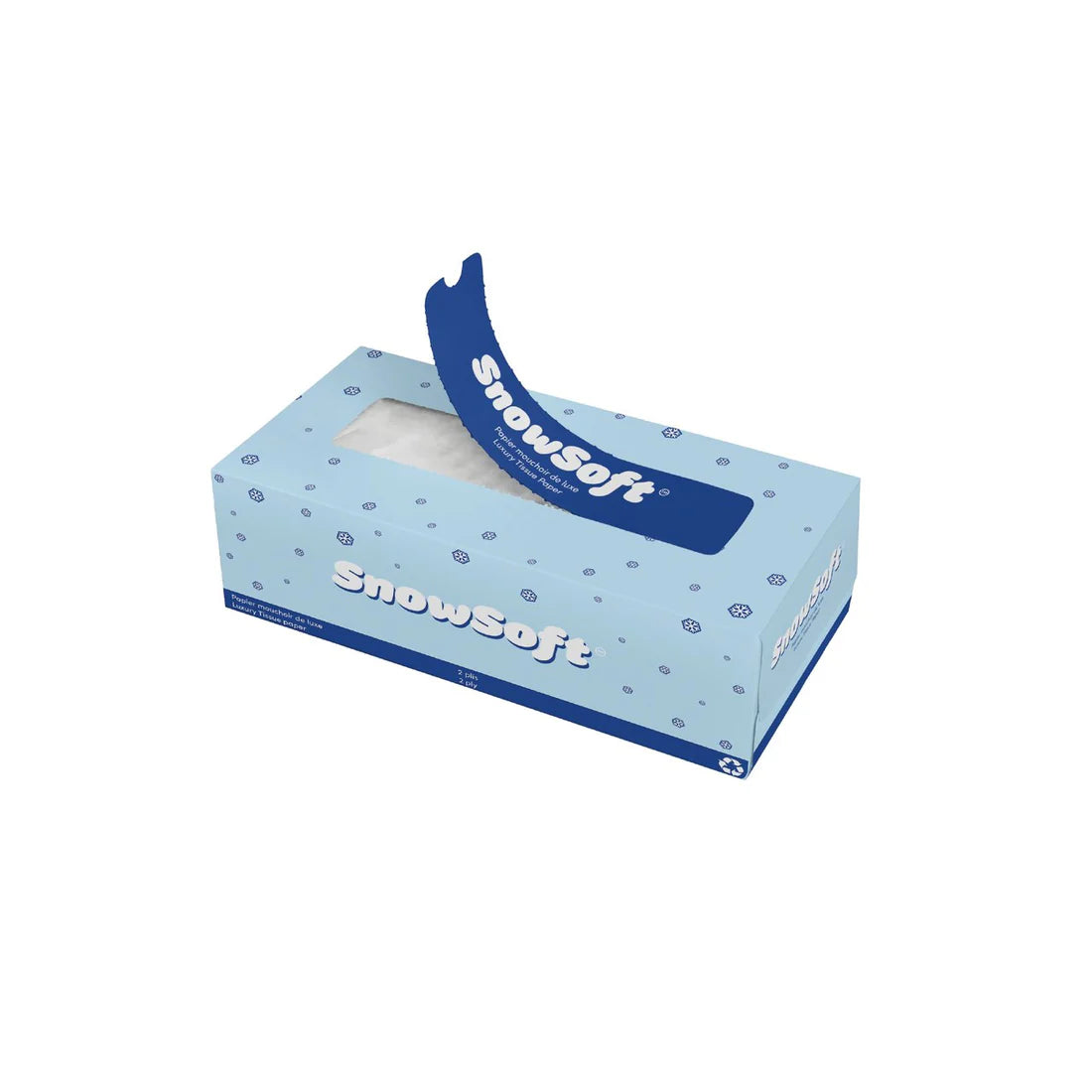 Snow Soft Facial Tissue 100x30/CS – CaribbeanFood.Ca