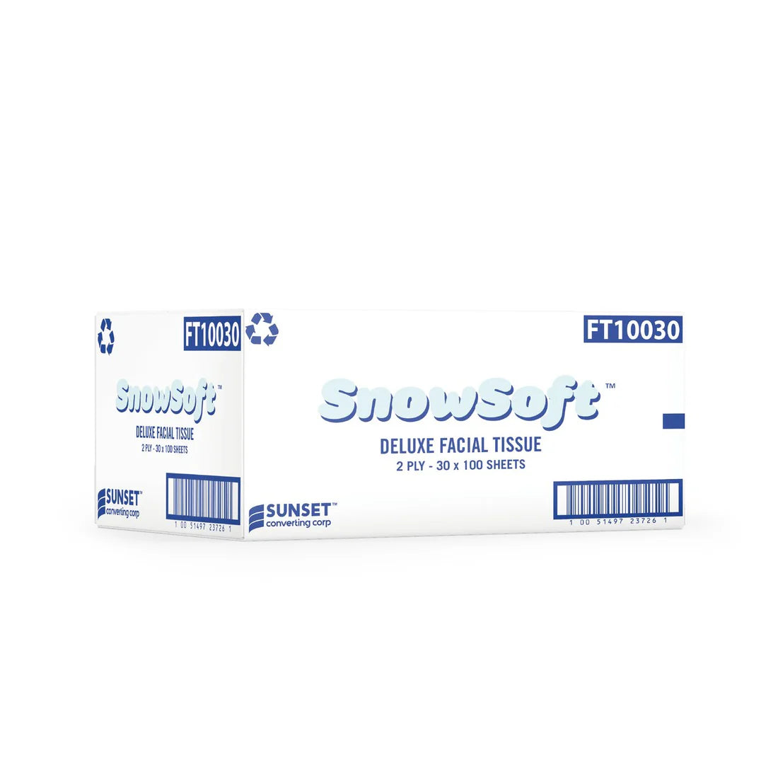 Snow Soft Facial Tissue 100x30/CS – CaribbeanFood.Ca