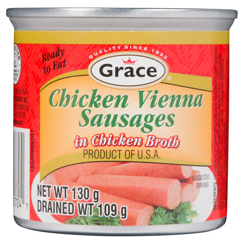 Grace Chicken Vienna Sausages - 140g – CaribbeanFood.Ca