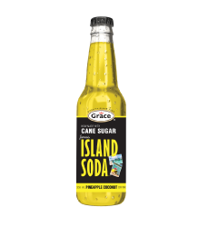 Pineapple Coconut Island Soda - 355ml – CaribbeanFood.Ca