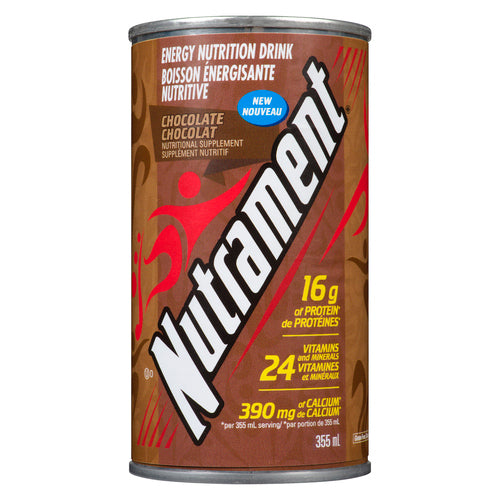 Nutrament Chocolate Energy Drink - 355ml – CaribbeanFood.Ca