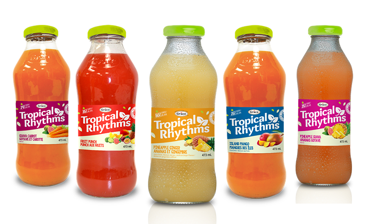 Grace Tropical Rhythms Fruit Drink Guava Pineapple - 473ml ...